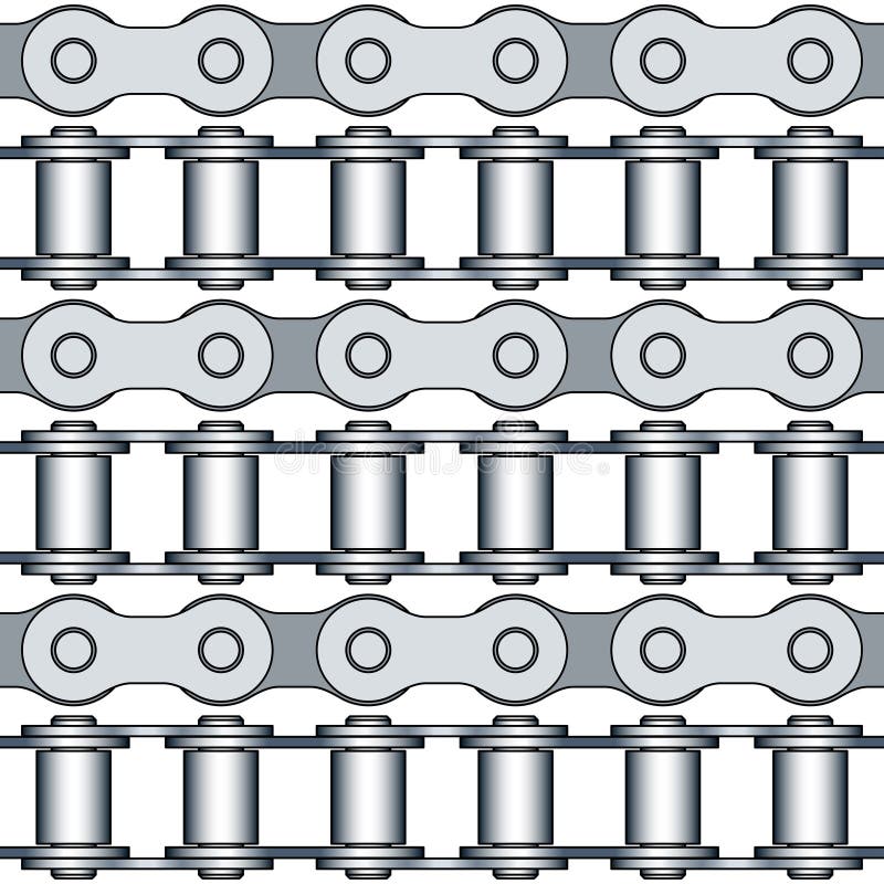 Bike chain links stock vector. Illustration of connect - 71928370