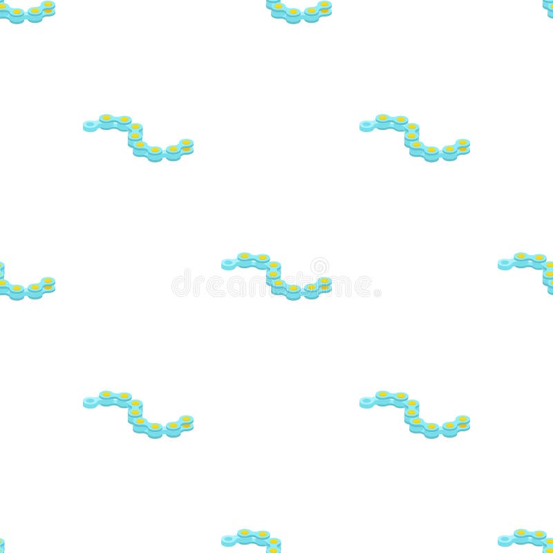 Bike Chain Pattern Seamless Vector Stock Vector - Illustration of chain ...