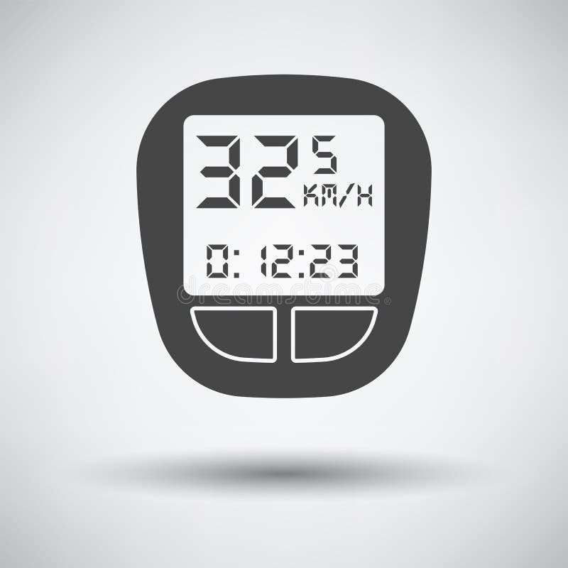 Bike Computer Icon stock vector. Illustration of fast - 223590071