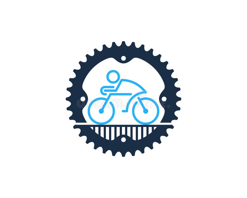 Bike Cycle Icon Logo Design Element Stock Vector - Illustration of ...