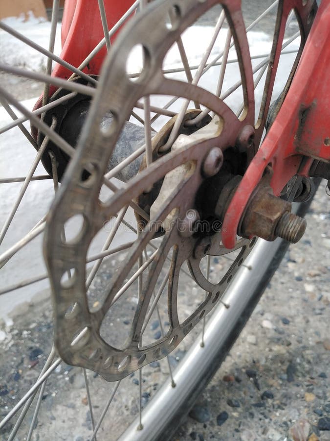 Bike cycle red stock photo. Image of cycle, breaksystem - 192688548
