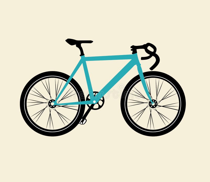 Bike design stock vector. Illustration of bicyclist, activity - 38706876