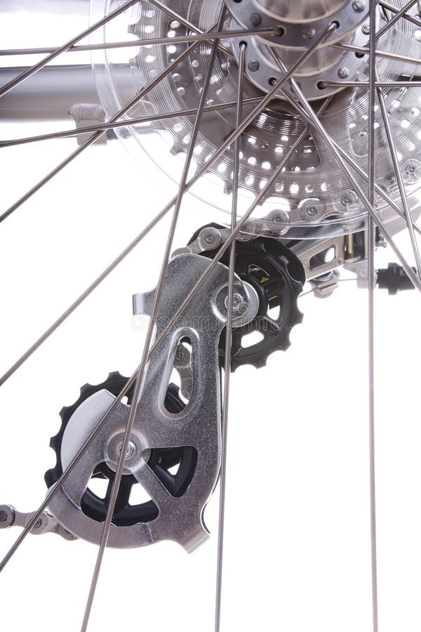 Bike detail stock image. Image of white, technical, detail - 4637601