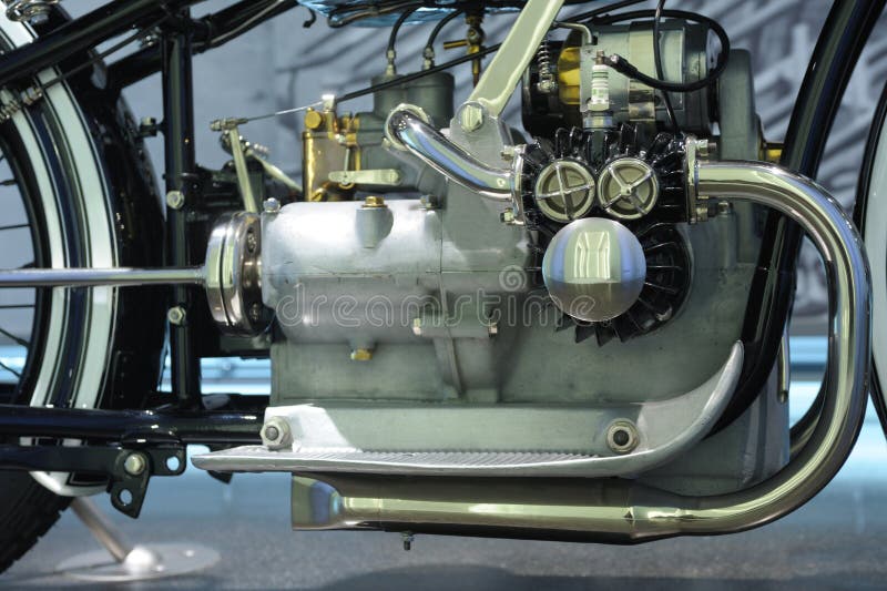 Bike engine stock image. Image of transmission, steel - 12905879