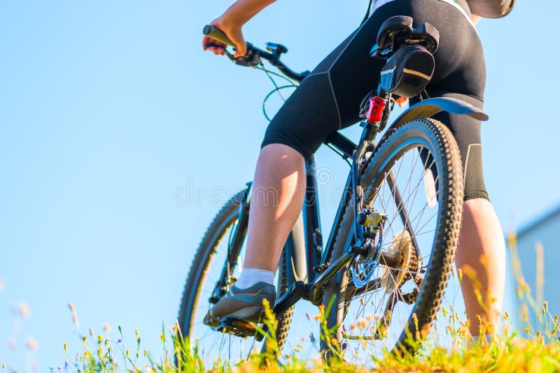 Bike and foot athlete stock photo. Image of activity - 44002694