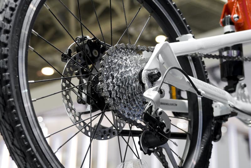 Bike Gear Changing stock image. Image of shiny, cycling - 14125757