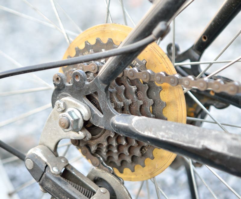 Bike gear stock image. Image of cycling, bicycle, teeth - 37254171
