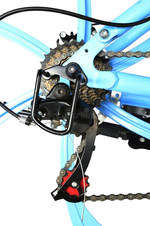 Bike Gear Shifting System, Isolated Stock Photo - Image of biking ...
