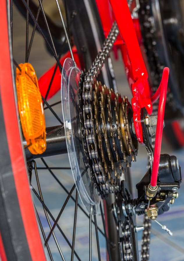 Bike Gear arrangement stock image. Image of back, gear - 108108391