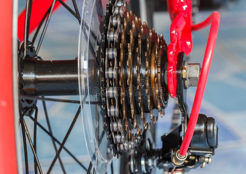 Bike Gear arrangement stock image. Image of back, gear - 108108391
