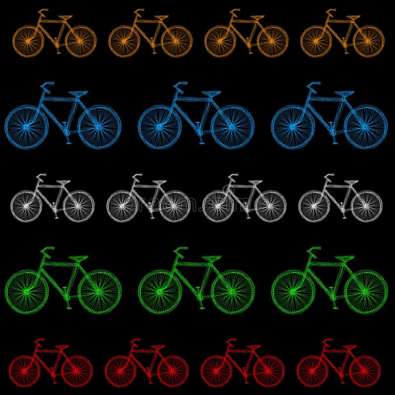 Bike graphic stock vector. Illustration of graphic, black - 23845327