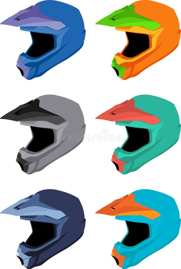 Bike helmet stock vector. Illustration of cycling, cyclist - 51049193