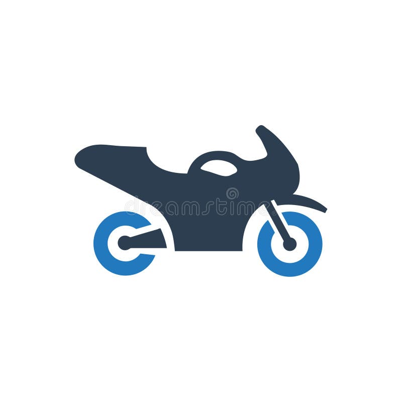 Bike Icon stock vector. Illustration of icon, ride, symbol - 120492722