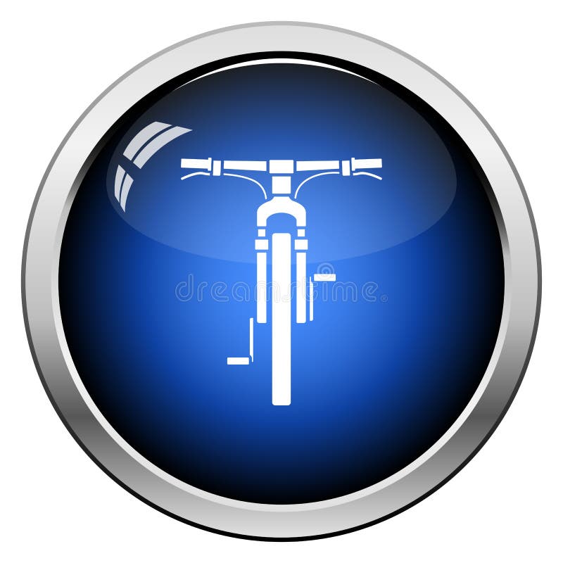 Bike icon front view stock vector. Illustration of icon - 144975842