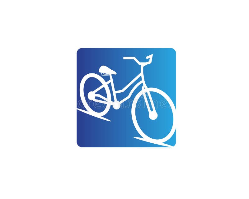 Bike Icon and Symbol Vector Stock Illustration - Illustration of biking ...