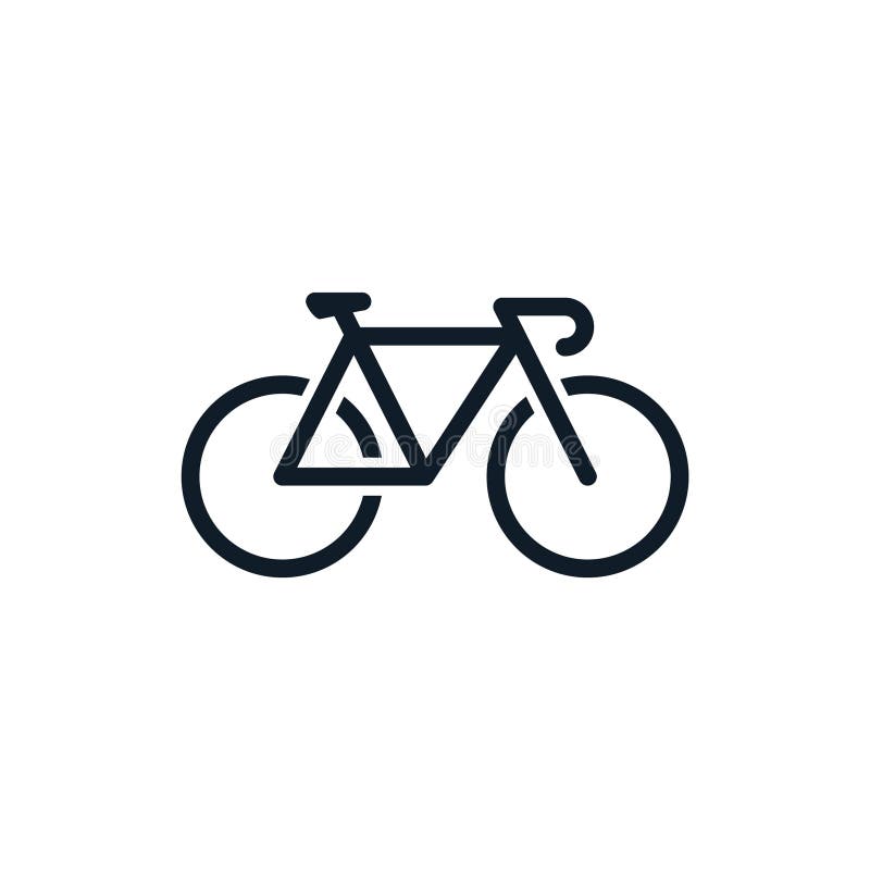 Bike Icon Vector Logo Design Template Stock Vector - Illustration of ...