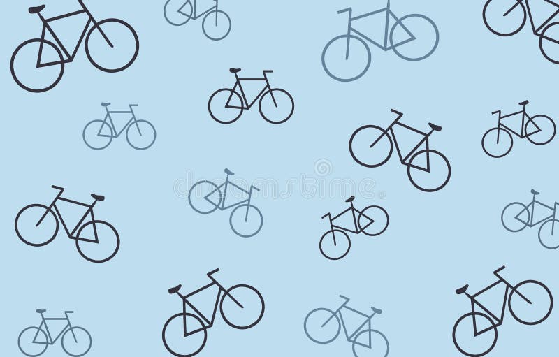 Bike Icons Background Abstract Stock Illustration - Illustration of ...