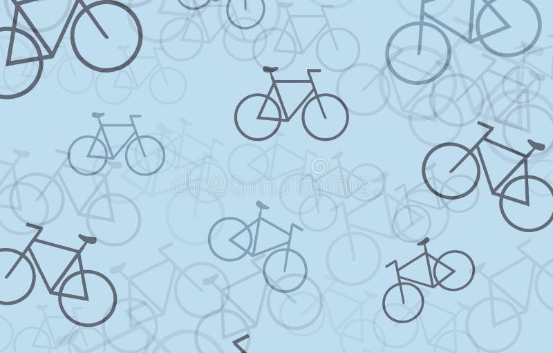 Bike Icons Background Abstract Stock Illustration - Illustration of ...