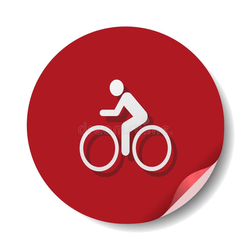 Bike label, illustration stock illustration. Illustration of racing ...