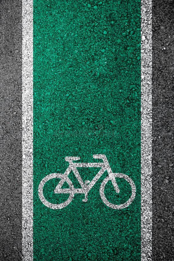 Bike lane asphalt texture stock photo. Image of clean - 63443334