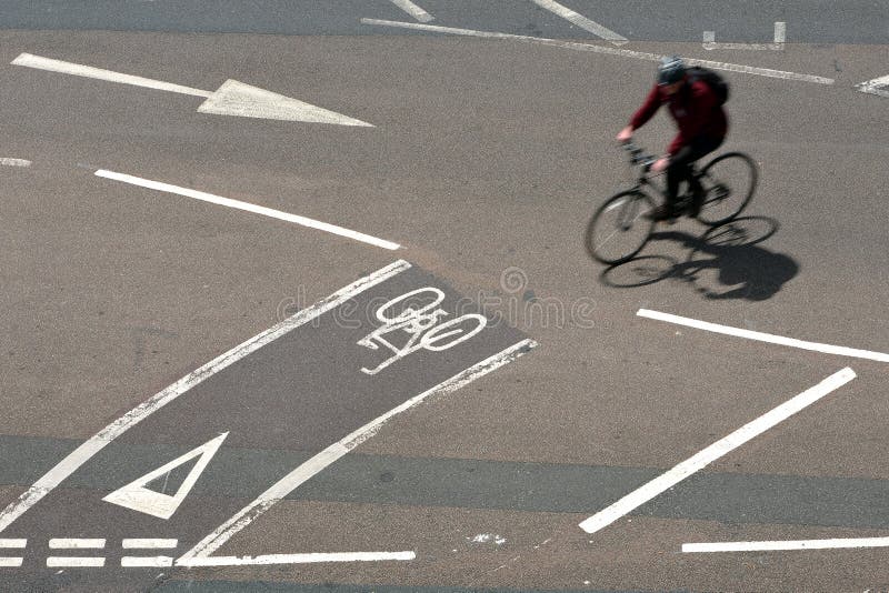 Bike lanes stock image. Image of tarmac, lanes, ride - 72289915