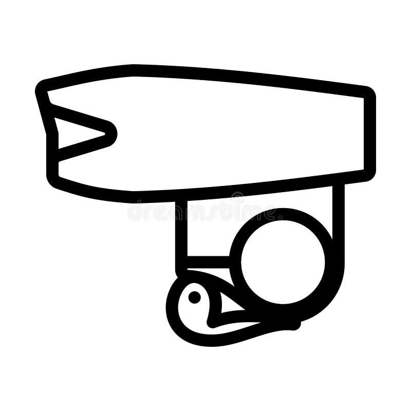 Bike Light Equipment Icon stock vector. Illustration of outdoors ...