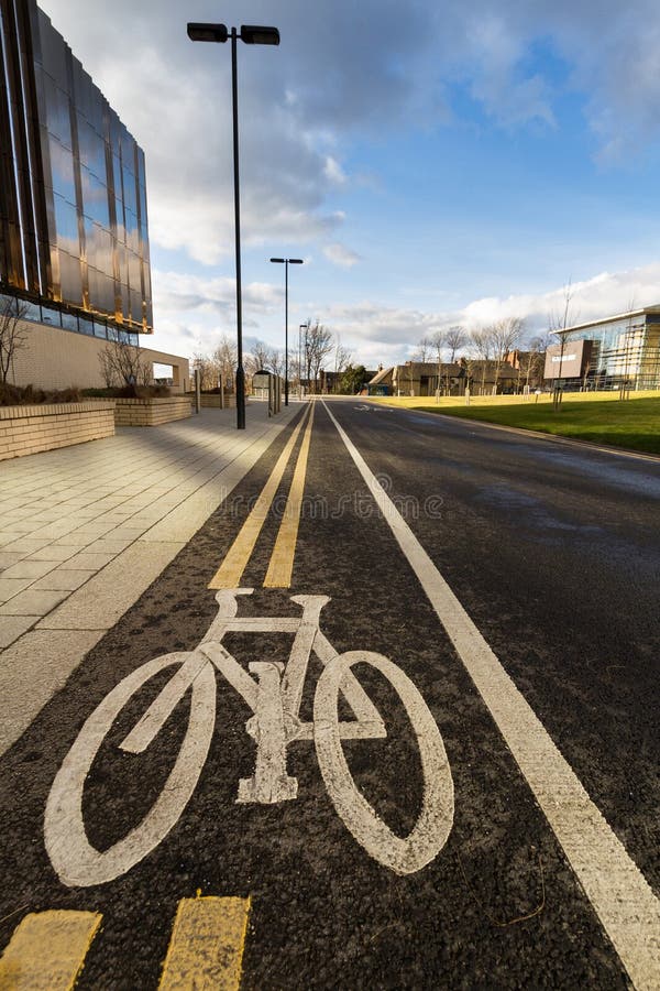 Bike Lines stock photo. Image of campus, cycling, efficiency - 76701696
