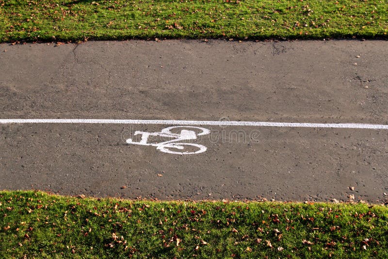 Bike path stock image. Image of cycling, city, motion - 27221013