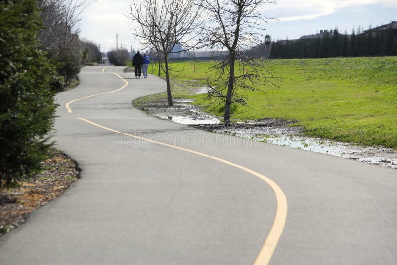 Bike Path Picture. Image: 5828331