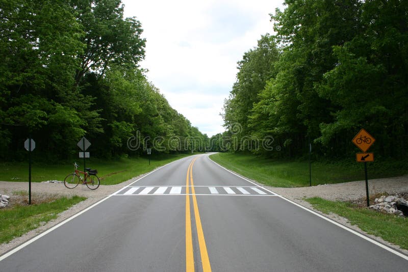 Bike Path Picture. Image: 6087182