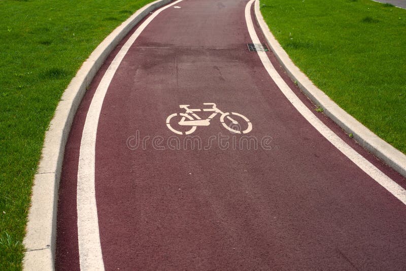 Bike path stock photo. Image of movement, road, city - 43016208