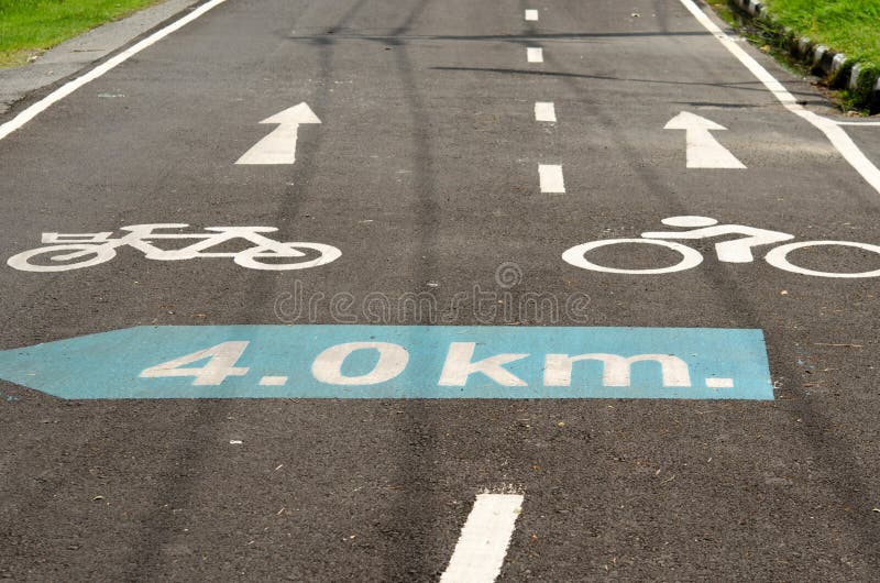 Bike paths stock photo. Image of sport, asphalt, track - 62661716
