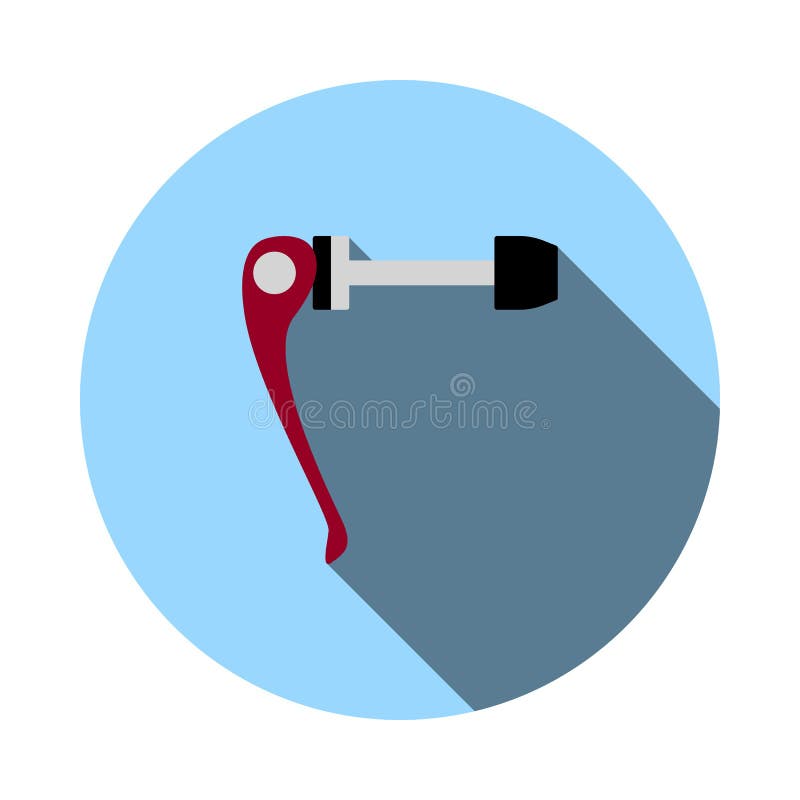 Bike Quick Release Icon stock vector. Illustration of rear - 252625691