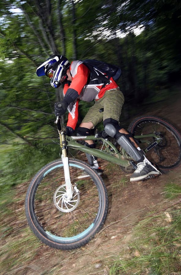 Mtb racer stock photo. Image of descend, excitement, biking - 2250384