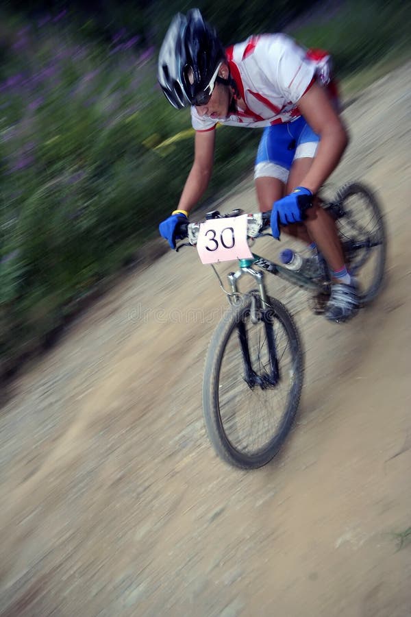 Mtb racer stock photo. Image of descend, excitement, biking - 2250384