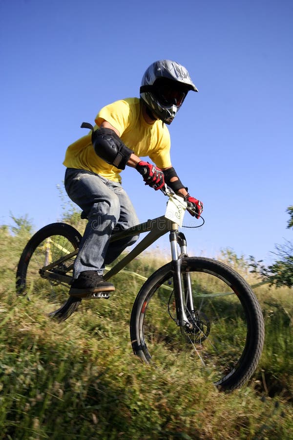Mtb racer stock photo. Image of descend, excitement, biking - 2250384
