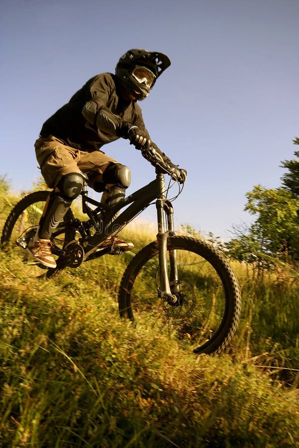 Mtb racer stock photo. Image of descend, excitement, biking - 2250384