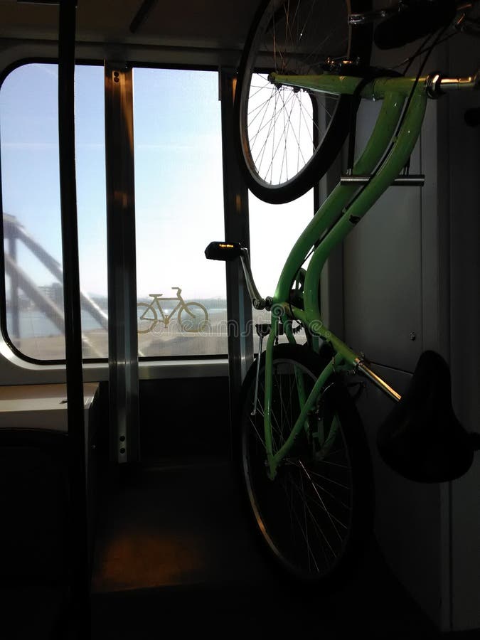 Bike Racked on Mass Transit Stock Photo - Image of bike, transit: 150837248