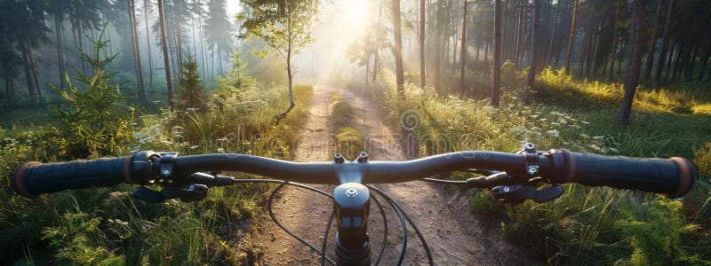 Bike Ride in the Park Close-up Stock Image - Image of cyclist, male ...