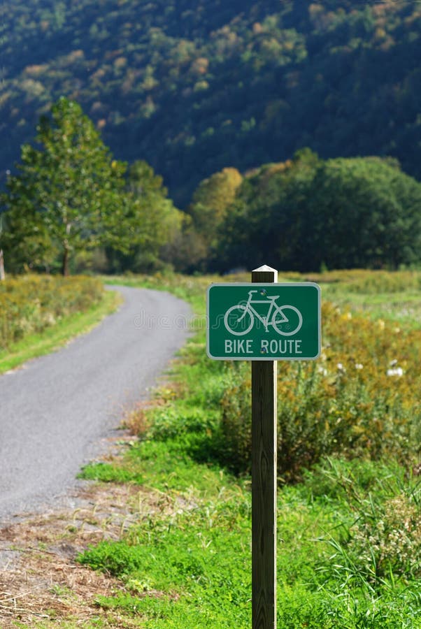 Bikeway Narrows Sign stock photo. Image of cloud, stormy - 42658816
