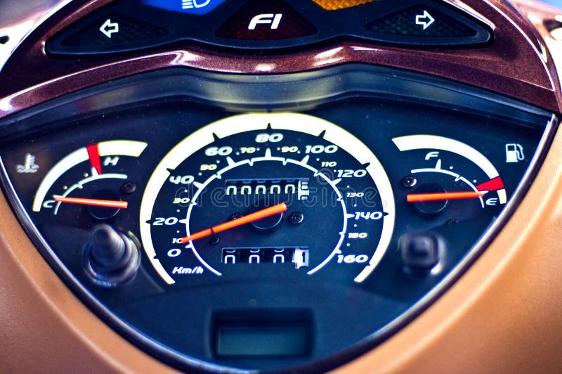 Bike speedometer stock image. Image of indicator, dashboard - 8927469