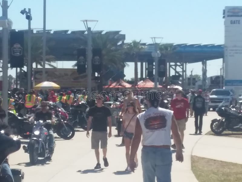 Bike week in Daytona beach editorial photo. Image of week - 114554181