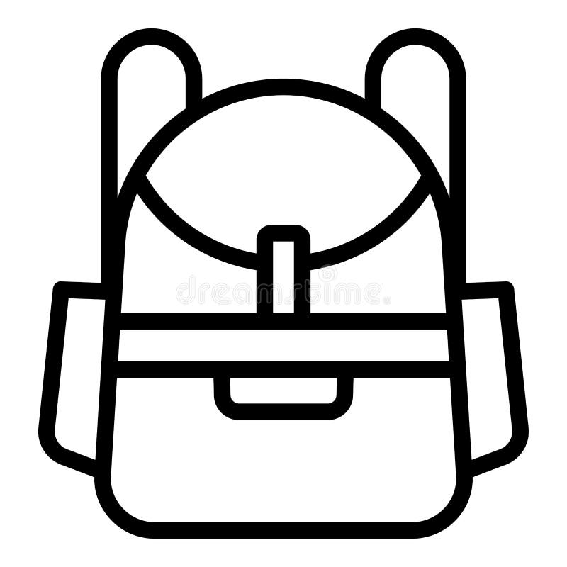 Backpack Icon Side Stock Illustrations – 196 Backpack Icon Side Stock ...