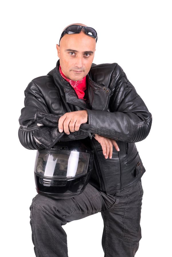 Biker stock image. Image of machine, motorcycle, harley - 39889259