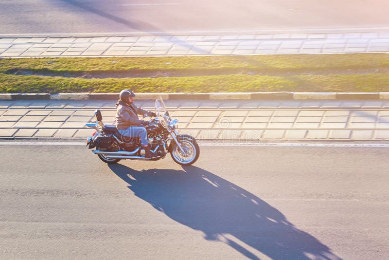 Biker on a motorcycle editorial stock image. Image of people - 114381204