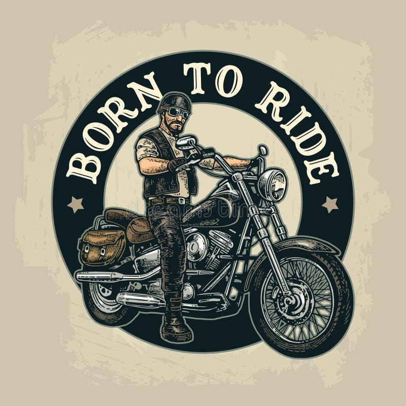 Born To Ride Stock Illustrations 260 Born To Ride Stock Illustrations