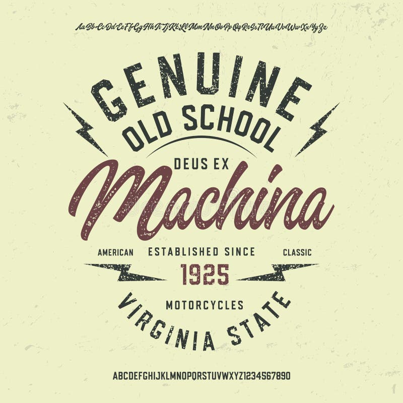 Motorcycles Typography Stock Illustrations – 100 Motorcycles Typography ...