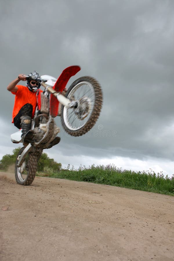 Biker Tricks Picture. Image: 3222359