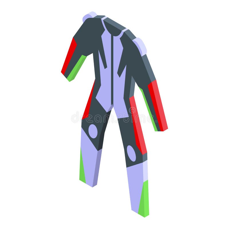 Biker Uniform Icon Isometric Vector. Man Jacket Stock Vector ...