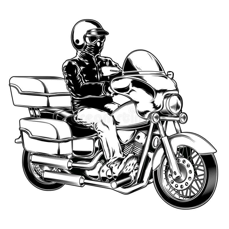 Vector Biker Girl Pop Art Avatar Icons Stock Vector - Illustration of ...